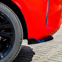 Performance Rear Bumper Side Flaps / Splitters For Opel Corsa F GS-Line ...