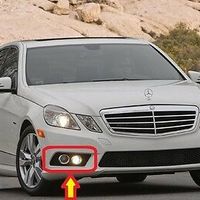 NEW GENUINE MERCEDES BENZ MB E CLASS W212 10-13 FRONT BUMPER LOWER ...