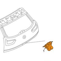 NEW BMW GENUINE F20 F21 i3 TAILGATE BOOT LID LOCK ACTUATOR 51247248075 ...