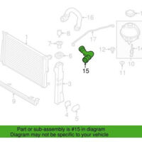 NEW GENUINE BMW X3 X4 F26 F25 UPPER RADIATOR COOLANT HOSE 17127646150 ...