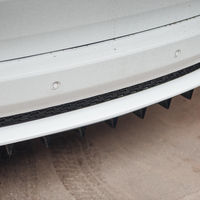 SHARK Rear bumper spoiler skirt/ lower diffuser addon fins/ ribs For ...