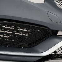 Front Bumper with Rear Diffuser and Exhaust Muffler Tips Chrome E65 ...