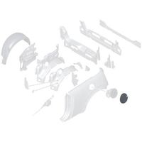 NEW GENUINE MINI COOPER R52 CONVERTIBLE FILL IN FUEL FILLER DOOR FLAP ...