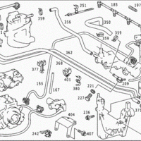NEW GENUINE MERCEDES BENZ OM611 OM612 CDI FUEL PIPE SEAL O-RINGS 6X ...