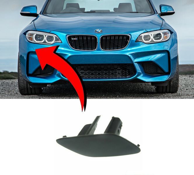 NEW GENUINE BMW 2 SERIES F87 M SPORT HEADLIGHT WASHER COVER RIGHT OS ...