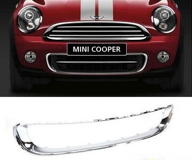 MINI NEW GENUINE R55 R56 R57 R58 R59 FRONT BUMPER LOWER GRILLE CHROME ...