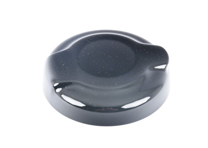 NEW GENUINE MINI F55 F56 F57 PIANO BLACK FUEL FILLER COVER CAP ...