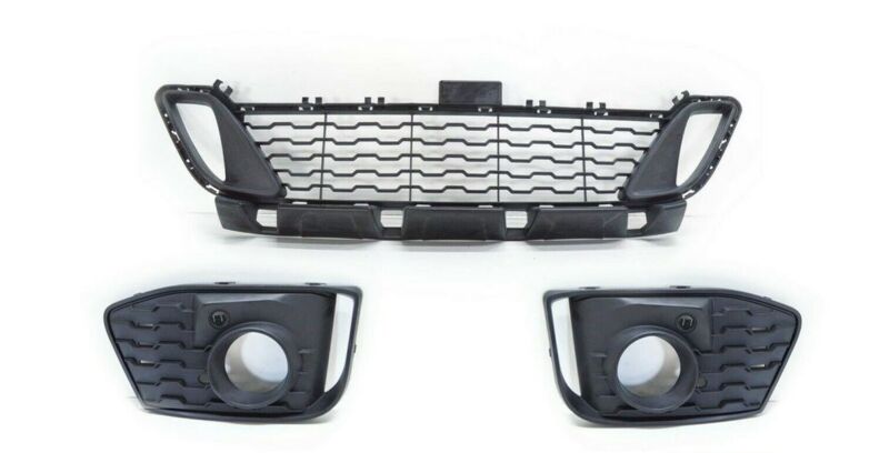 NEW GENUINE BMW 2' F45 F46 FRONT LOWER CENTER OPEN GRILL WITH FOG LIGHT ...