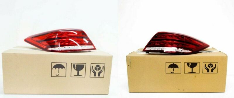 NEW GENUINE MERCEDES MB E-CLASS C207 COUPE REAR TAIL LIGHTS PAIR SET ...