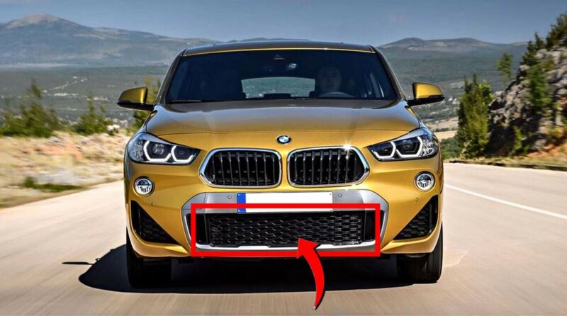 NEW GENUINE BMW X2 SERIES F39 M FRONT BUMPER LOWER CENTER GRILL ...