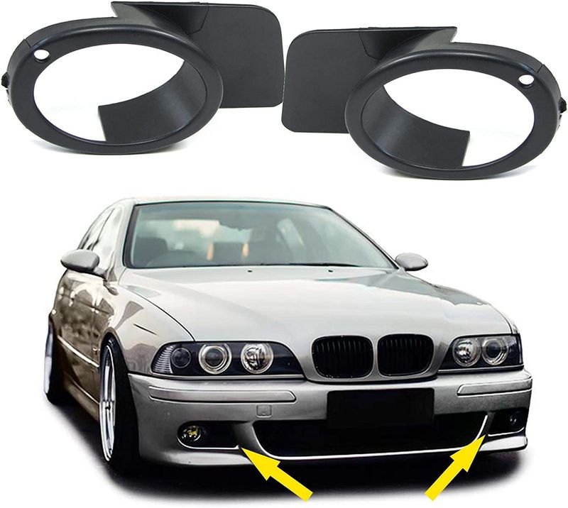 Fog Light Frames/ covers SET Side For BMW E39 M Sport / M5 Bumper in ...