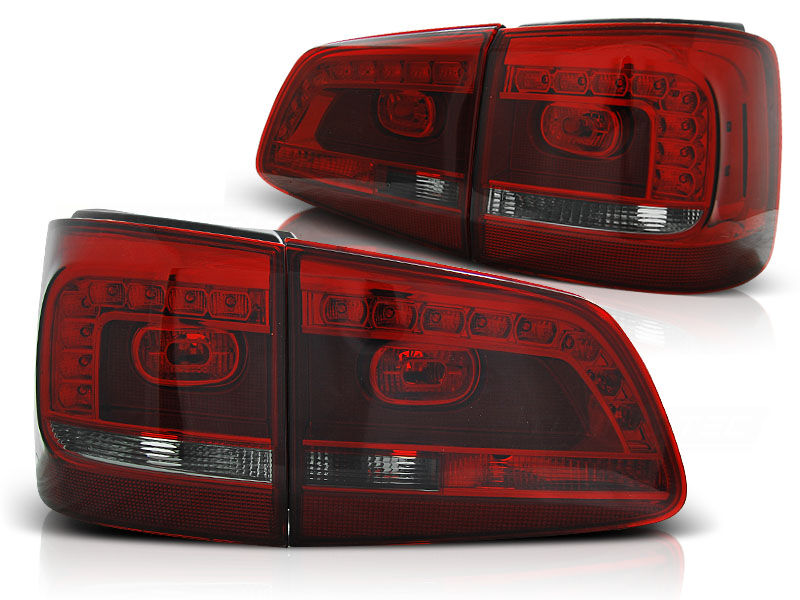 LED TAIL LIGHTS RED SMOKE fits VW TOURAN 08.10- in Taillights - buy ...