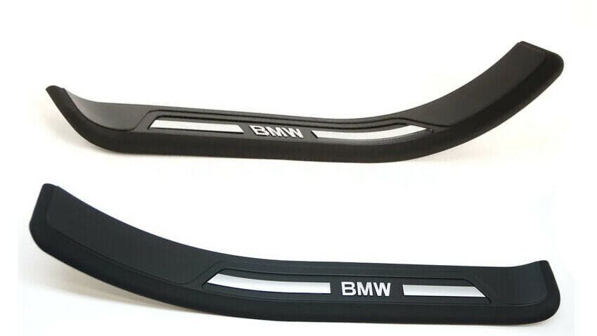NEW GENUINE BMW 5 SERIES E39 REAR DOOR SILL COVER BLACK PAIR SET LEFT ...