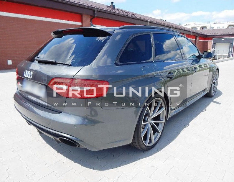 RS Look Rear Roof Spoiler wing For Audi A4 S4 B8 Avant 08-16 in ...