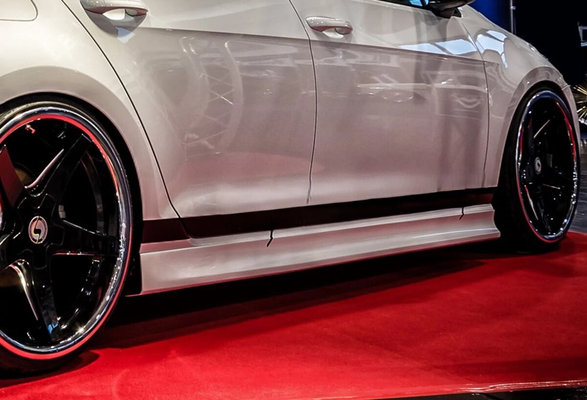 RSV2 Style Side skirts / Sill covers For VW Polo 6R 09-14 in Whole ...