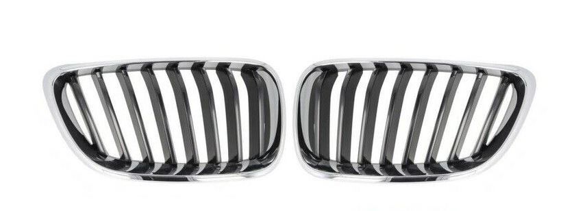 NEW GENUINE BMW 2 SERIES F23 F22 FRONT BUMPER UPPER SPORT GRILL PAIR ...