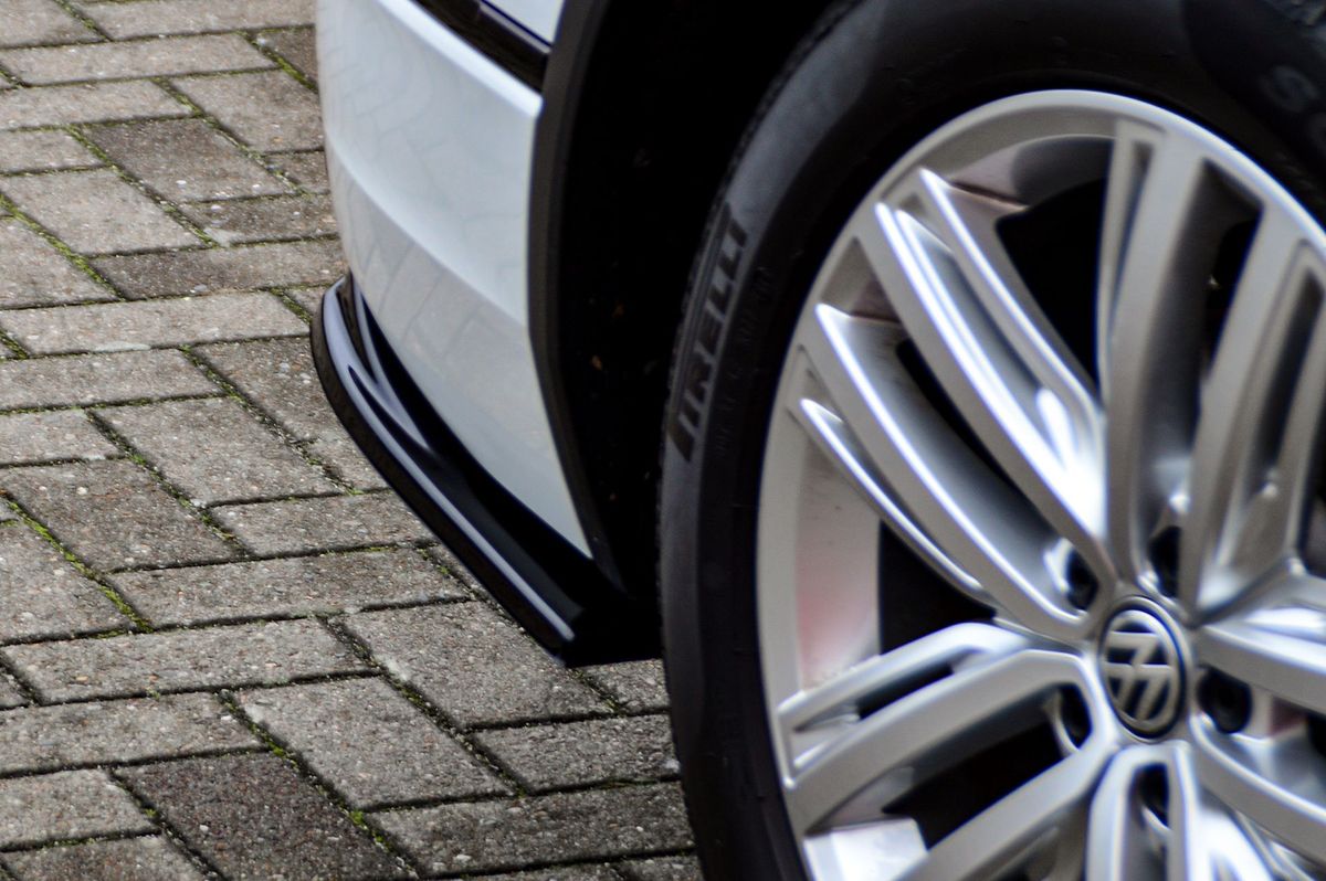 Performance Rear Bumper Side Flaps / Splitters For VW Tiguan 2 AD1 ...