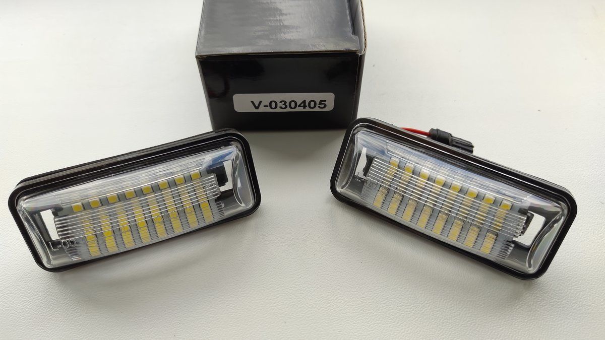 LED License Plate Light for Various Toyota/Subaru/Scion Models in LED ...