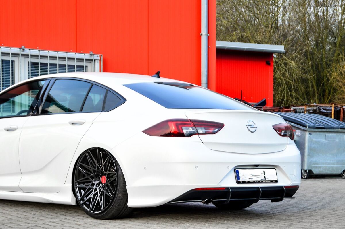 Rear Bumper Diffuser with Ribs for Opel Insignia B Grandsport (Z18) 17 ...
