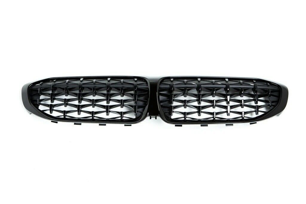 NEW GENUINE BMW M PERFORMANCE G20 M340i HIGH GLOSS FRONT KIDNEY GRILLE ...