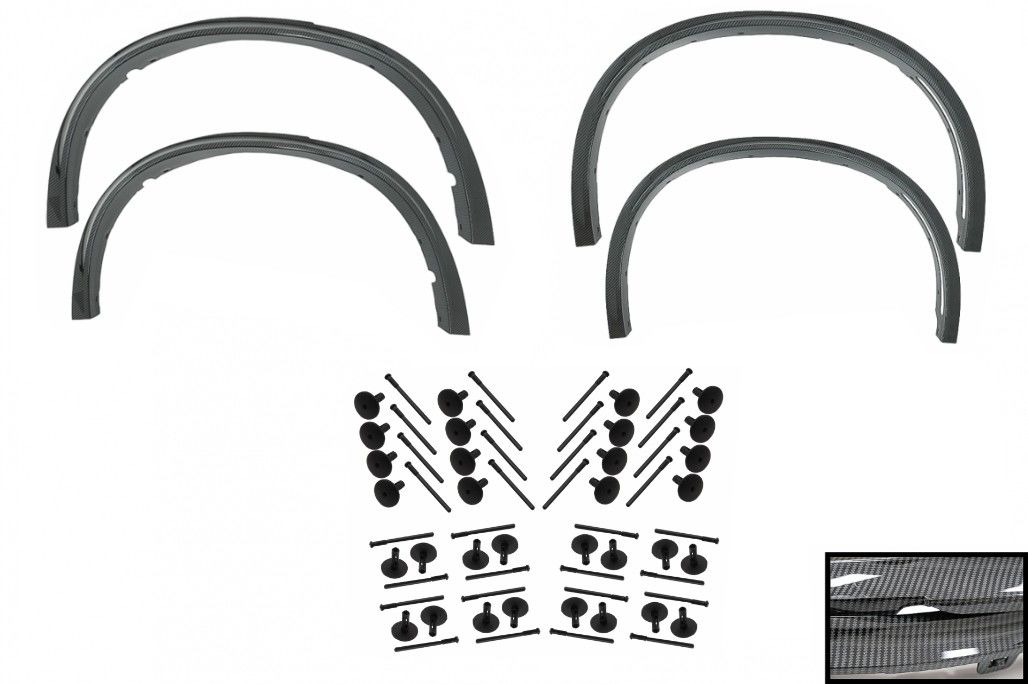 Wheel Arches Fender Flares with 32 pieces Plastic Auto Clips suitable ...