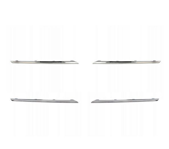 NEW GENUINE MERCEDES BENZ E CLASS W212 FRONT CENTER GRILL CHROME TRIMS ...