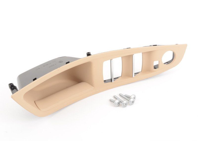 BMW NEW GENUINE 5 SERIES F10 F11 INTERIOR DOOR HANDLE LEFT BEIGE LHD ...