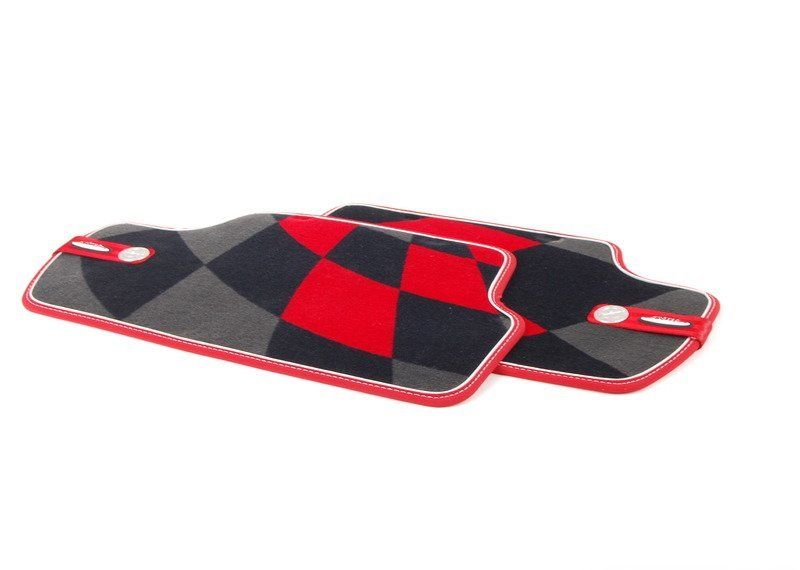 NEW MINI F56 GENUINE JCW PRO REAR CARPET FACTORY FLOOR MATS SET ...