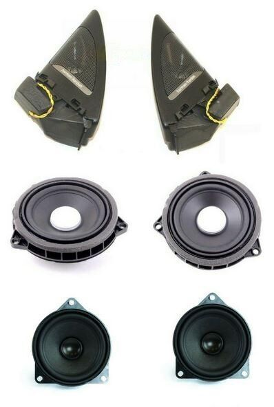 BMW NEW F22 TWEETER SPEAKER AND MID RANGE SPEAKER FRONT AND TRUNK ...