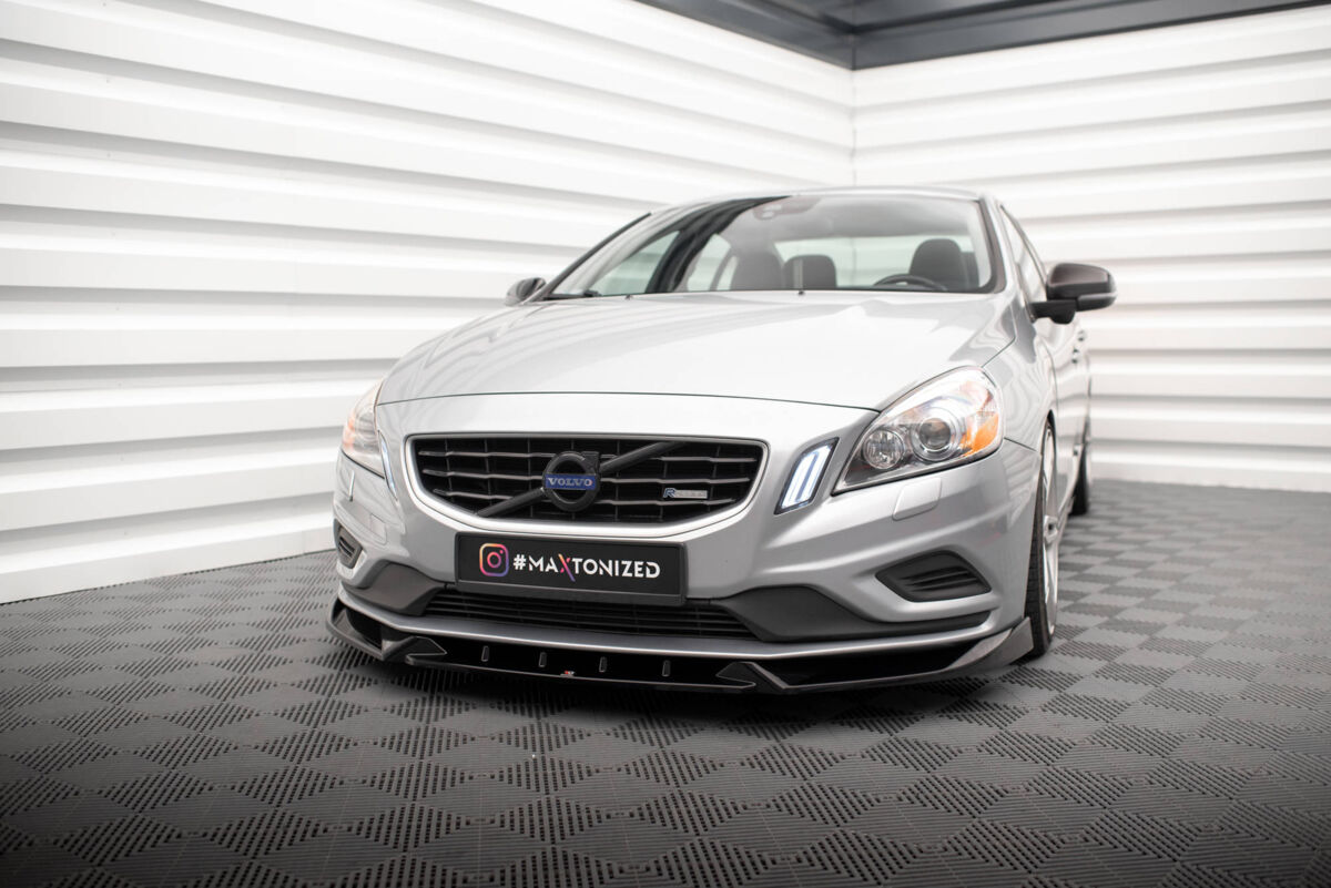 Maxton Desing Front Bumper Lip / Splitter for Volvo S60 MK2 10-14 in ...