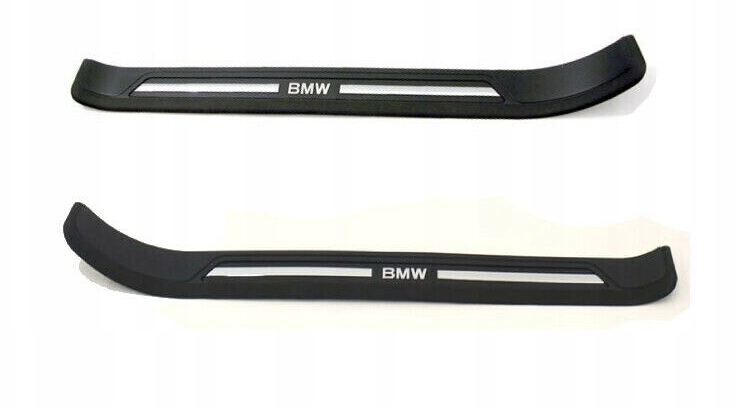 NEW GENUINE BMW 5 SERIES E39 FRONT DOOR SILL COVERS PAIR SET LEFT ...