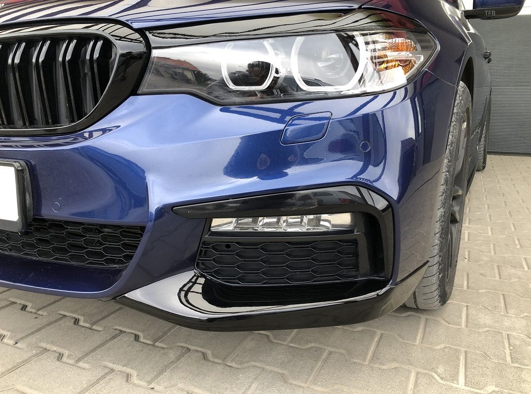 Performance Front Bumper Side Splitters/ Elerons/ Flaps for BMW G30 ...