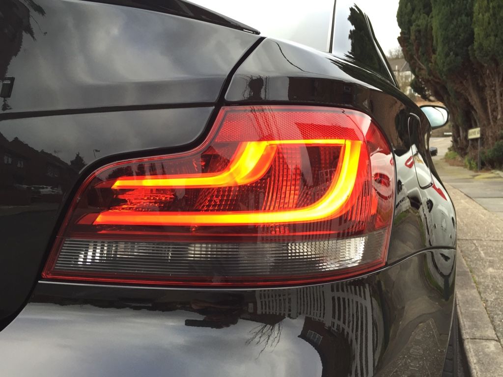 Genuine Black Line Smoked LED Taillights Set For BMW E82 E88 07-13 in ...
