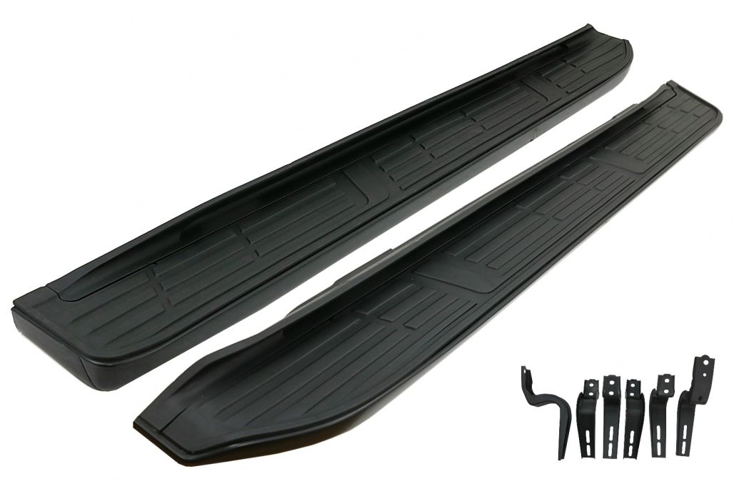 Running Boards Side Steps suitable for Toyota Land Cruiser Prado FJ150 ...