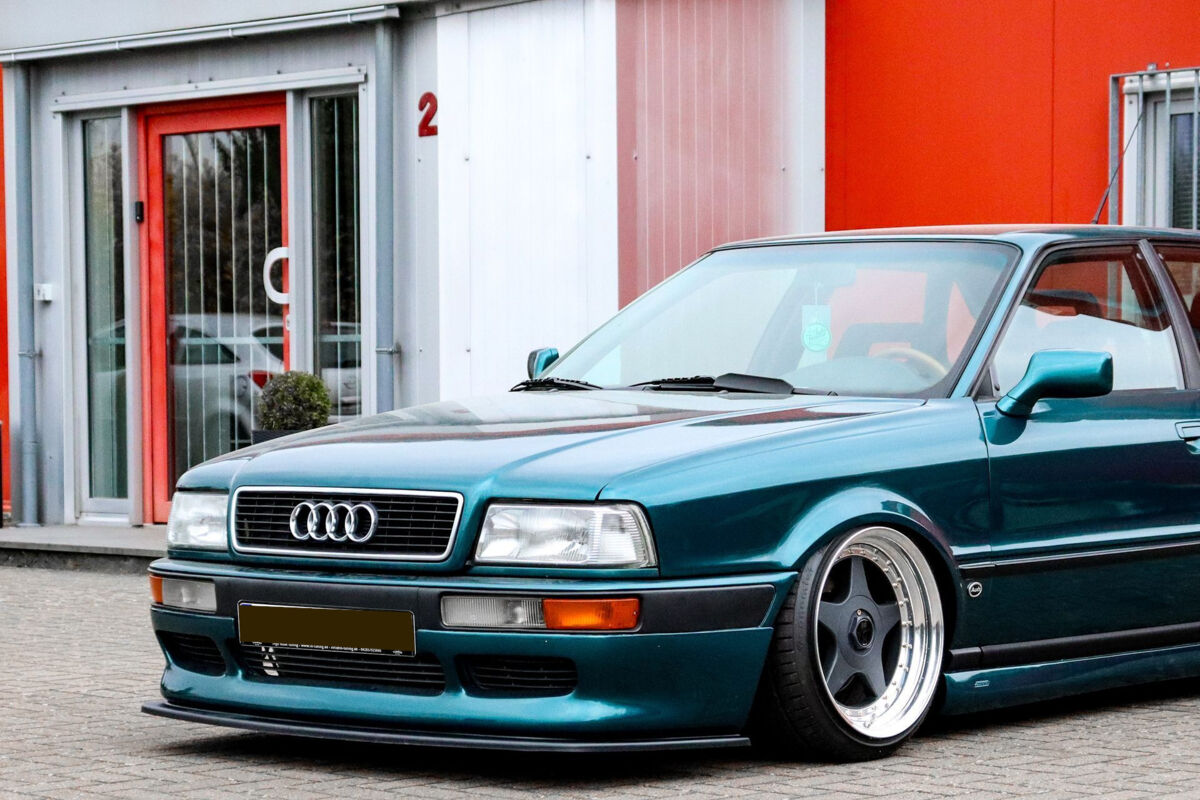 Front Bumper spoiler / skirt /valance For Audi 80 B4 1991-1995 in Lips ...