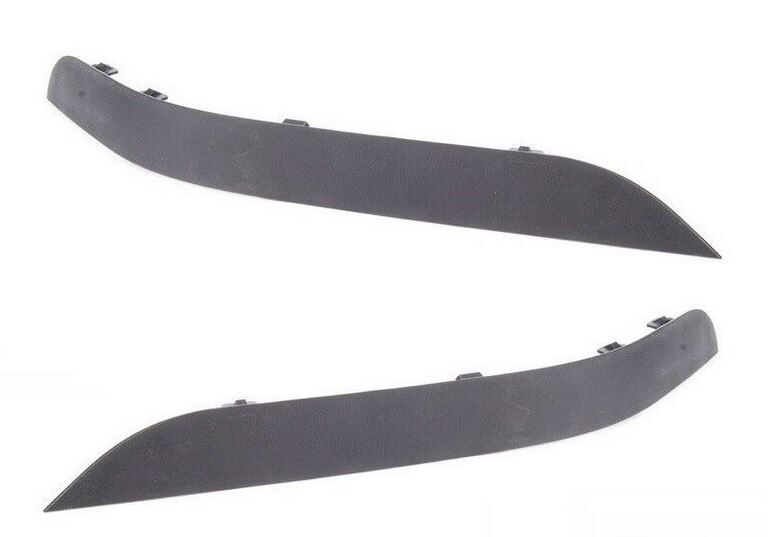 BMW NEW GENUINE X5 SERIES E53 FRONT BUMPER LATERAL COVER TRIM PAIR SET ...