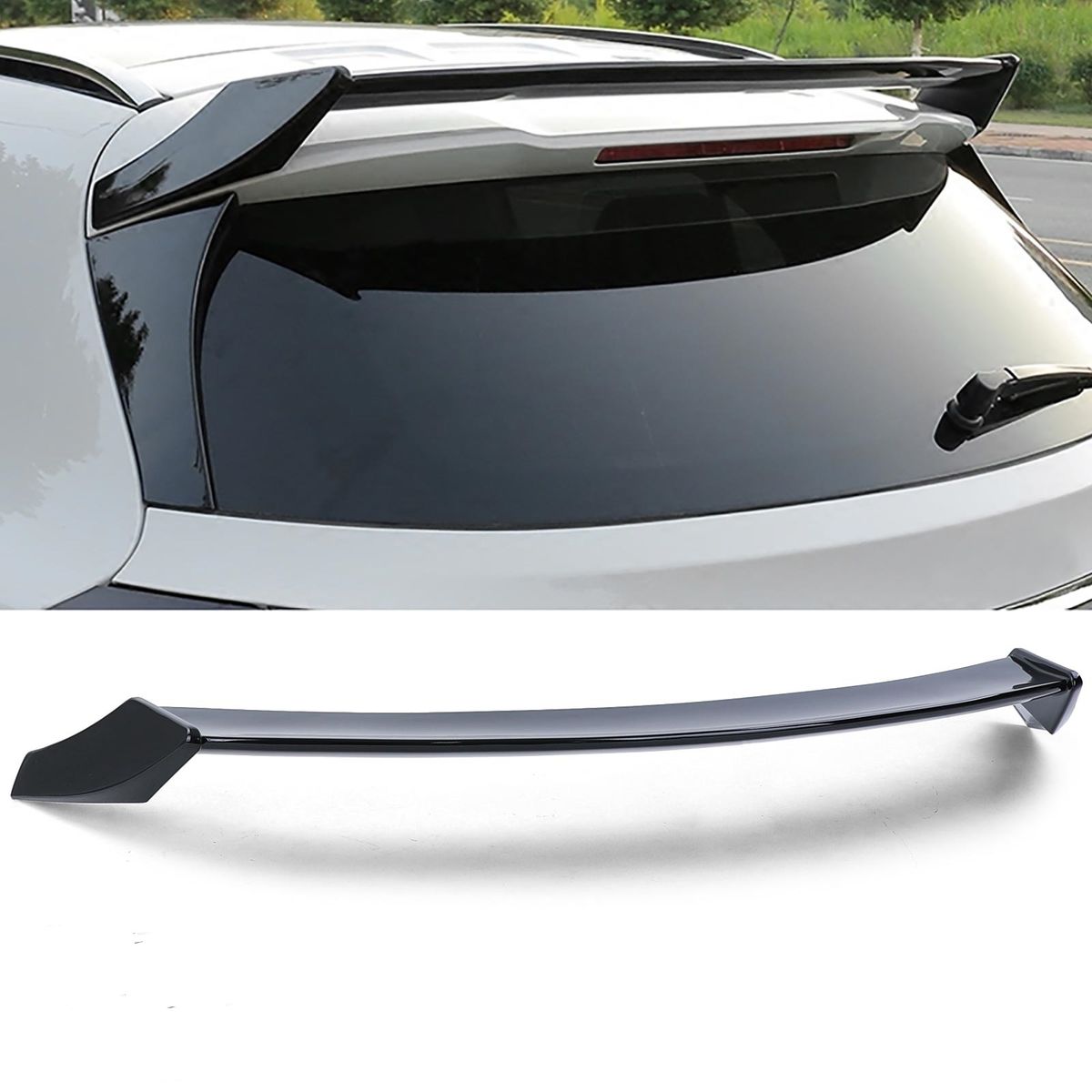 Black Gloss Rear Door Spoiler Wing For Mercedes GLA X156 in Spoilers ...