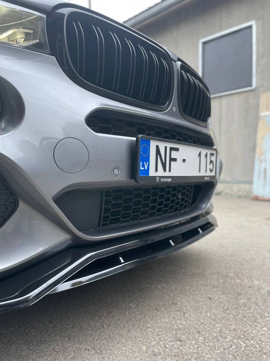 Performance Front bumper splitter For BMW X5 F15 M Sport in Lips ...