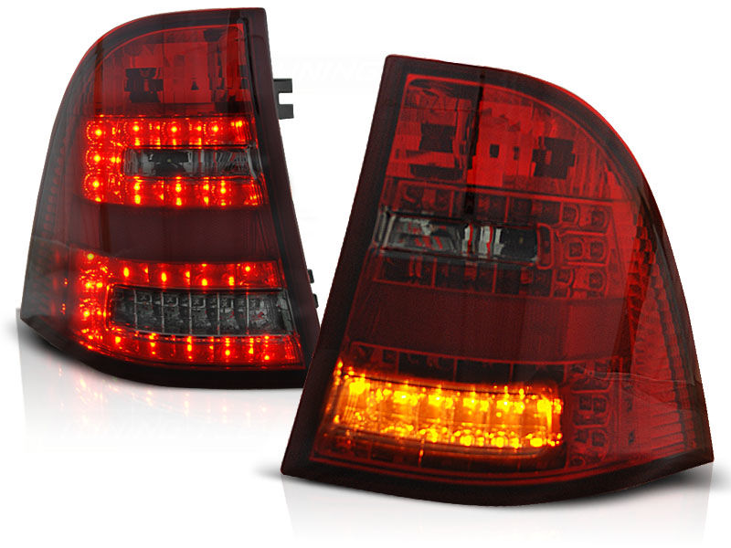 LED TAIL LIGHTS RED SMOKE fits MERCEDES W163 ML M-CLASS 03.98-05 in ...