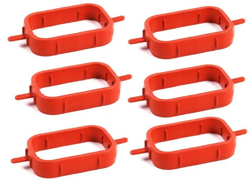 NEW GENUINE BMW DIESEL INTAKE MANIFOLD PROFILE GASKET SET OF 6 ...