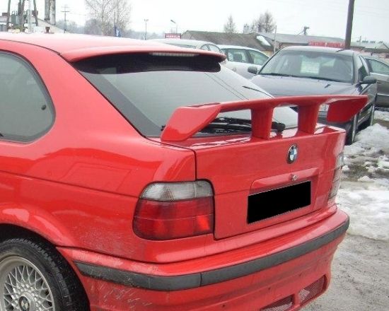 STW DTM Look Rear trunk spoiler Wing for BMW E36 Compact in Spoilers ...