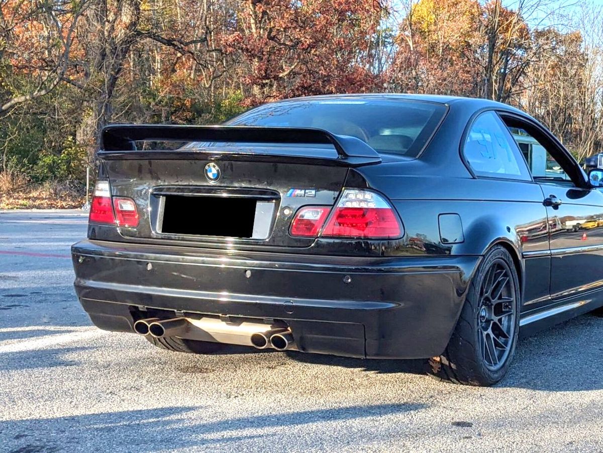 LTW GT Low Kick Rear trunk Spoiler wing for BMW E46 Coupe/ Cabrio + M3 ...