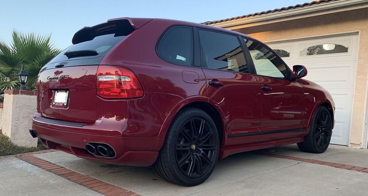 GTS Look Rear Roof/ Door Spoiler For Porsche Cayenne MK1 03-10 in ...