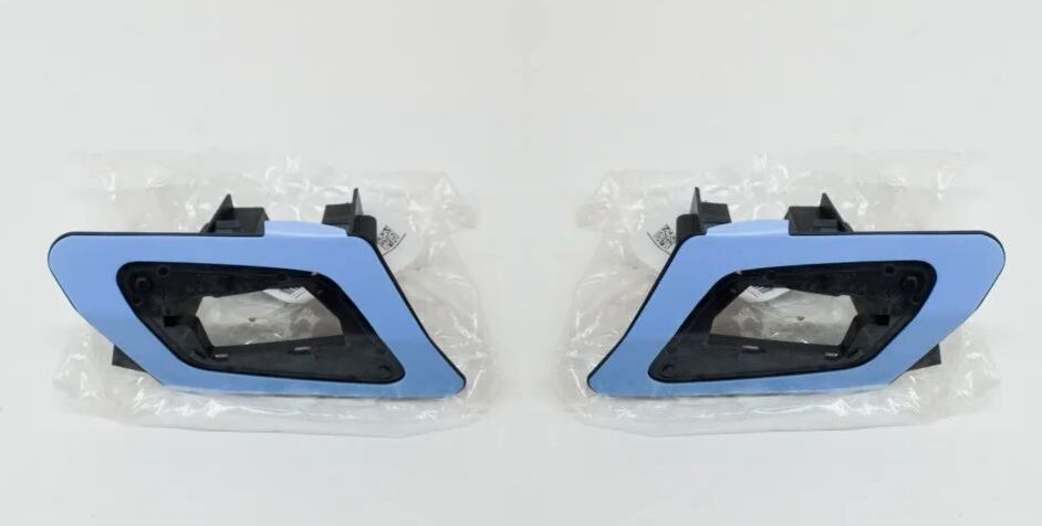 NEW GENUINE BMW G30 G31 2016 - 2019 HOLDER HEADLIGHT WASHERS PAIR SET ...