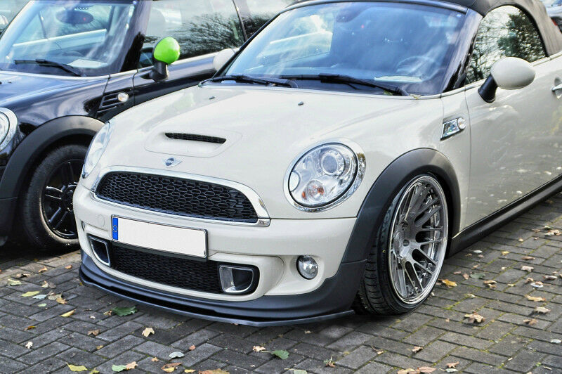 Black Gloss Front Bumper spoiler / skirt / valance For Mini Cooper ...