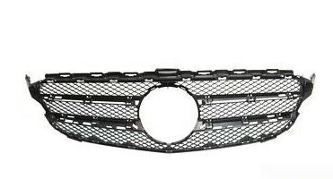 NEW GENUINE Mercedes-Benz C-Class W205 Front GRILLE Black A2058880023 ...
