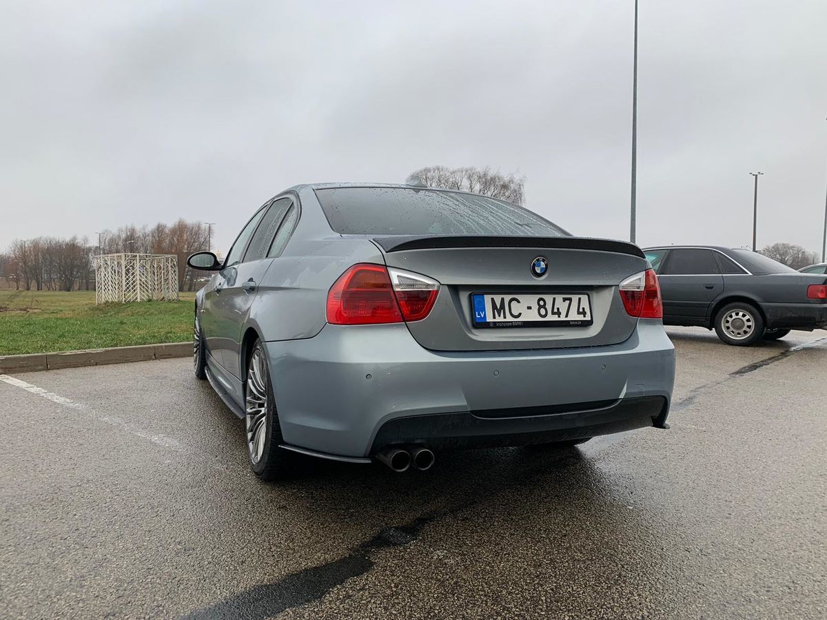 For E90 E91 M Sport Rear bumper side flaps ABS Matt in Rear Flaps ...