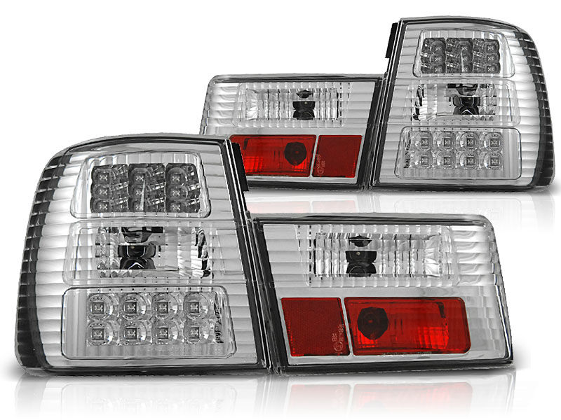 LED Crystal Clear Taillights For BMW E34 Saloon in Taillights - buy ...