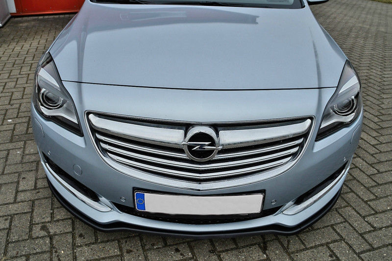 Black Gloss Front Bumper spoiler / skirt / valance ForOpel Insignia OPC ...