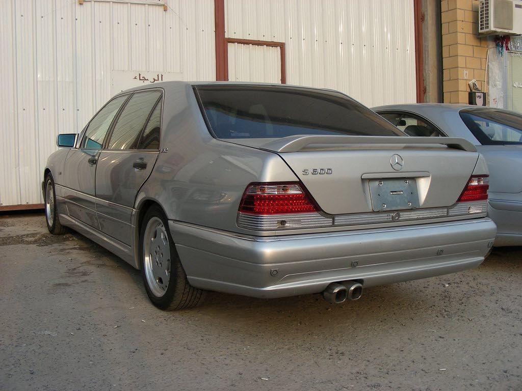 L Look Rear bumper For Mercedes W140 94-98 Facelift in Bumper - buy ...